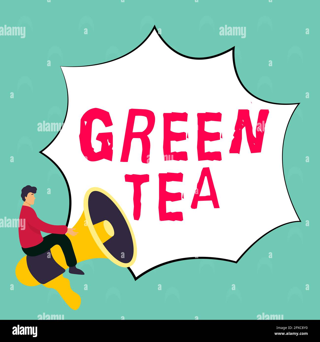 Writing displaying text Green Tea, Business showcase type of tea that ...
