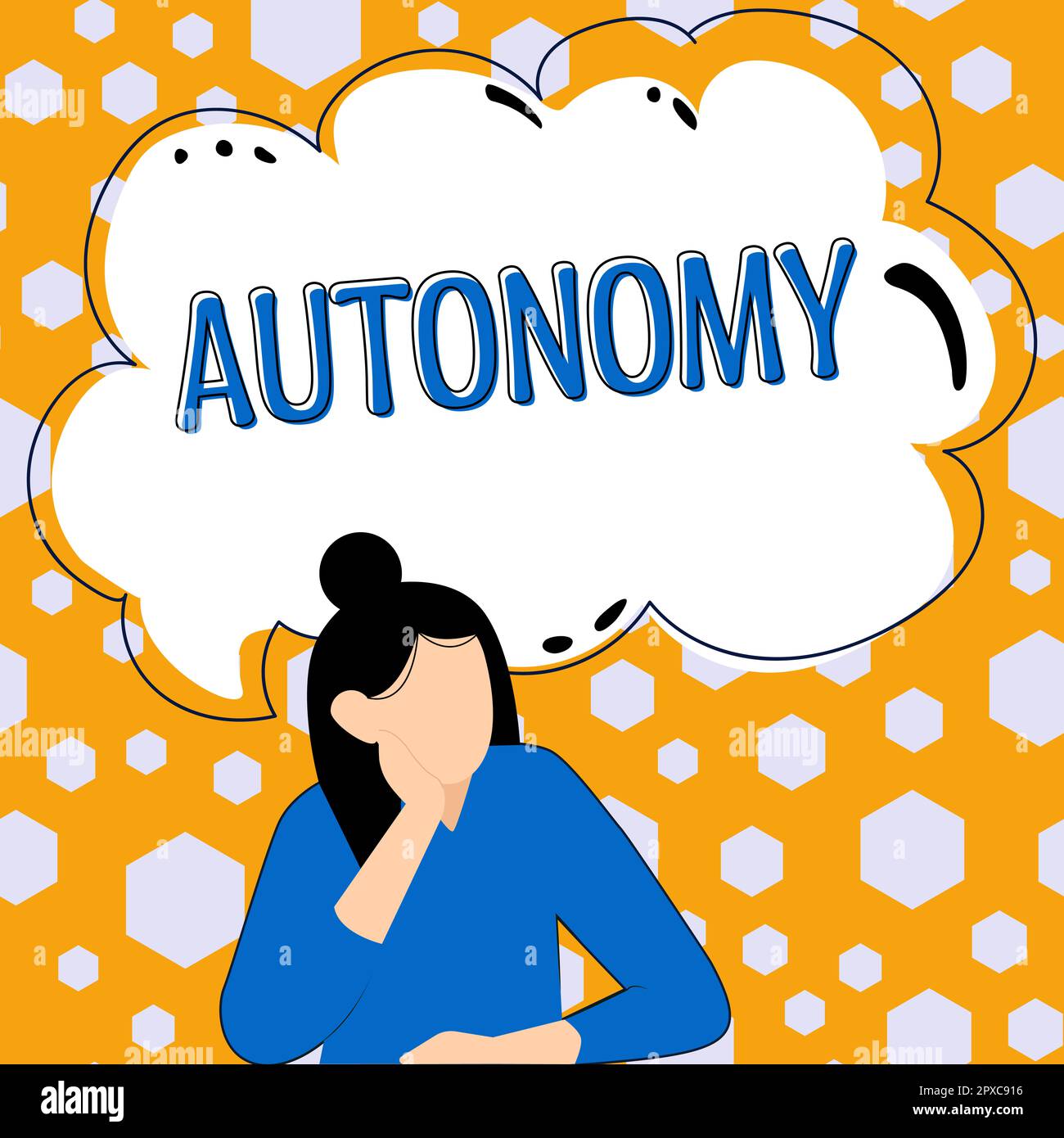 Text showing inspiration Autonomy, Business approach vehicle that can ...