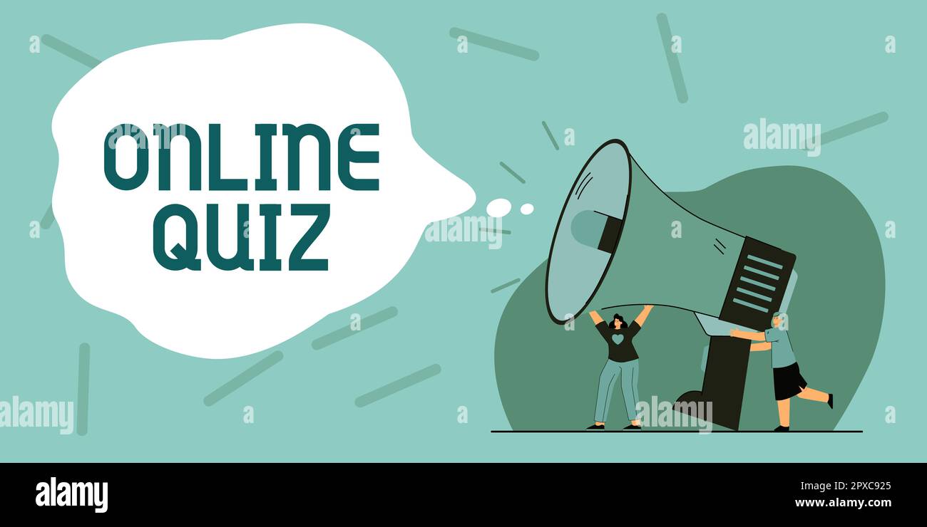 Inspiration showing sign Online Quiz, Concept meaning game or a mind ...