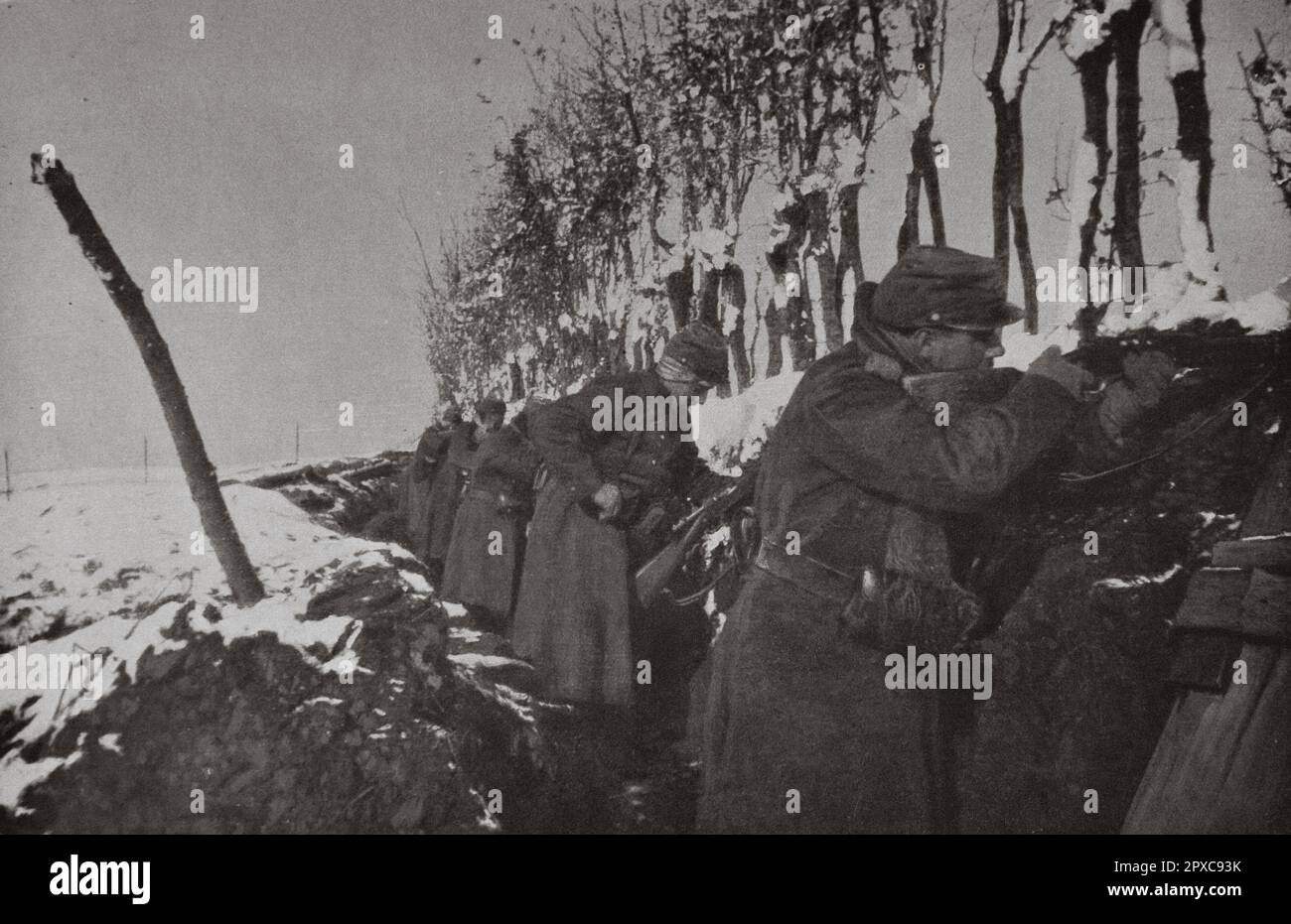 Russian trenches defence hi-res stock photography and images - Alamy