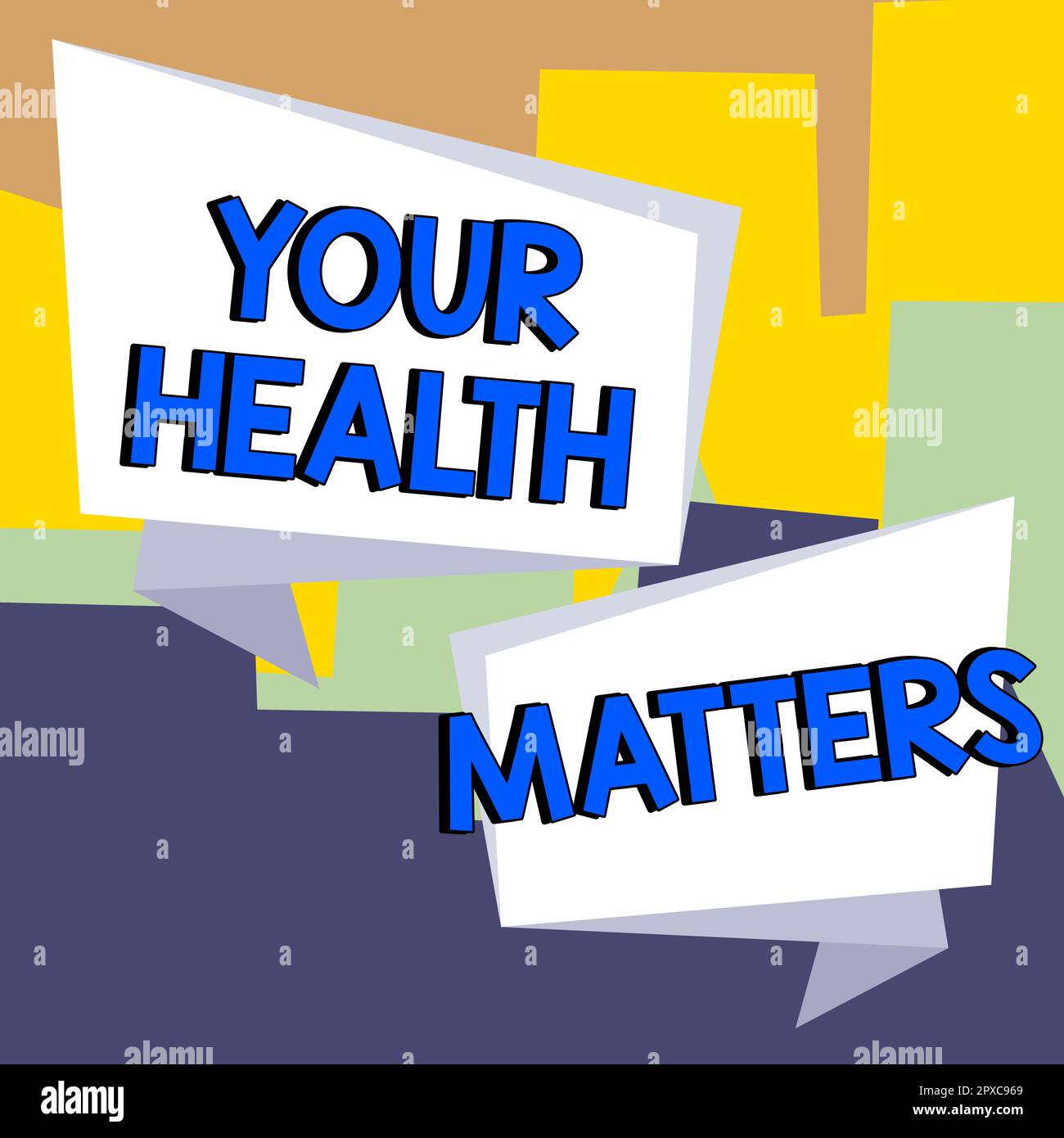 Inspiration showing sign Your Health Matters, Business approach good ...