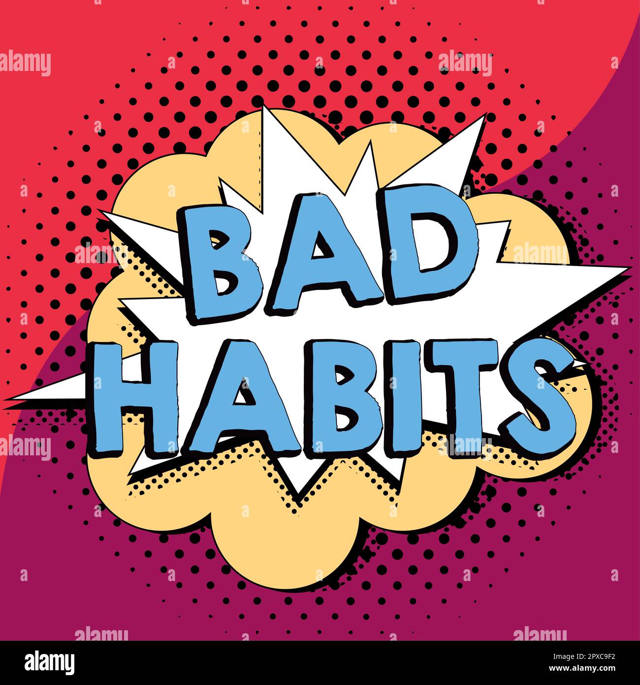 Conceptual caption Bad Habits, Internet Concept the uncontrollable ...