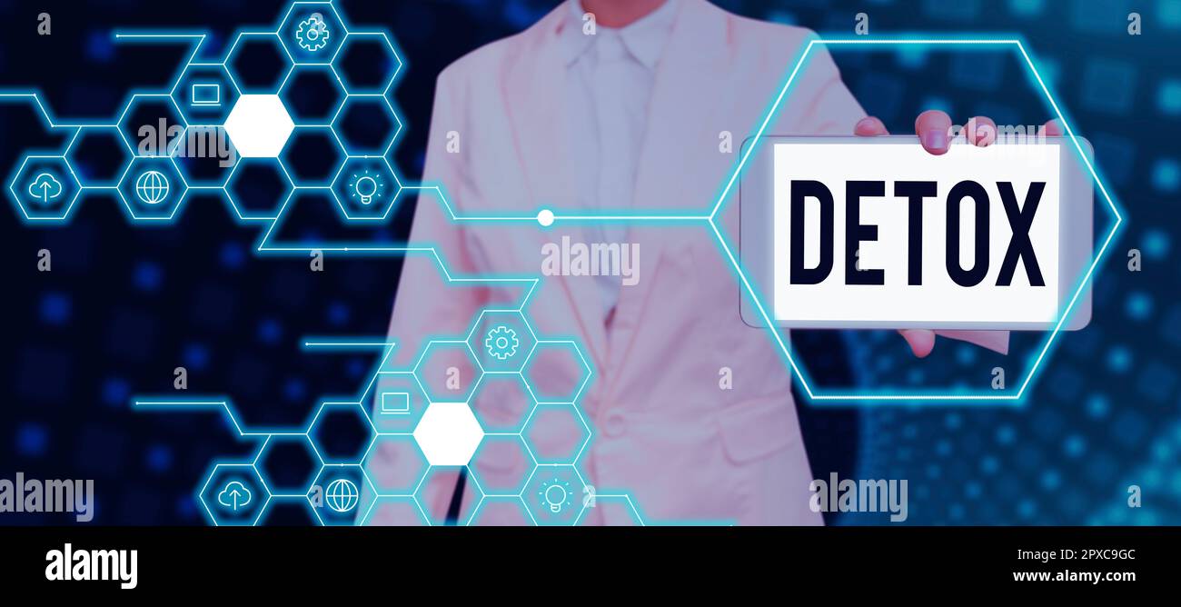 Inspiration showing sign Detox, Concept meaning Moment for Diet ...