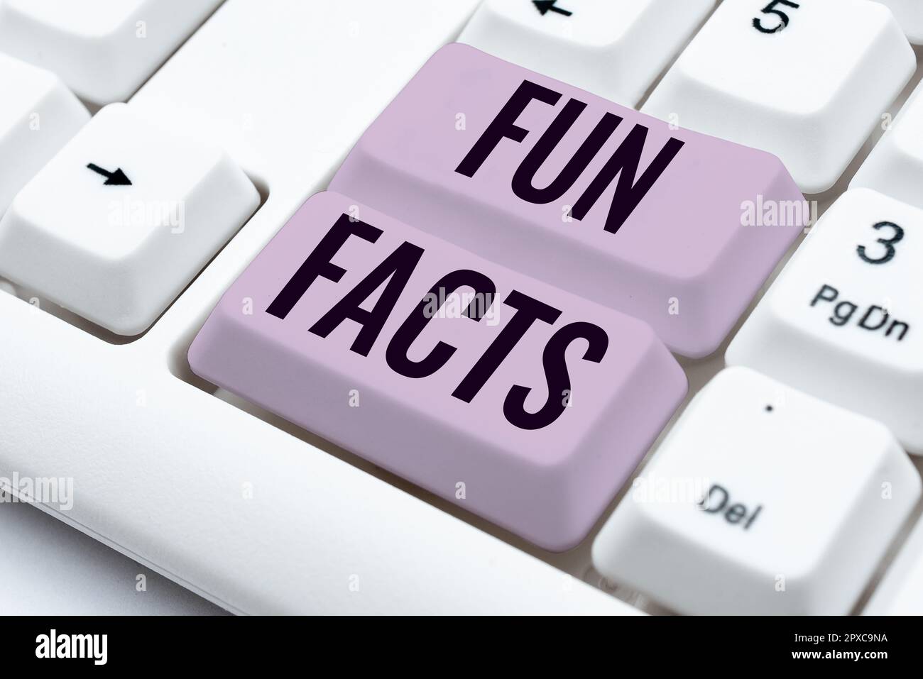 Hand writing sign Fun Facts, Business concept short interesting trivia ...