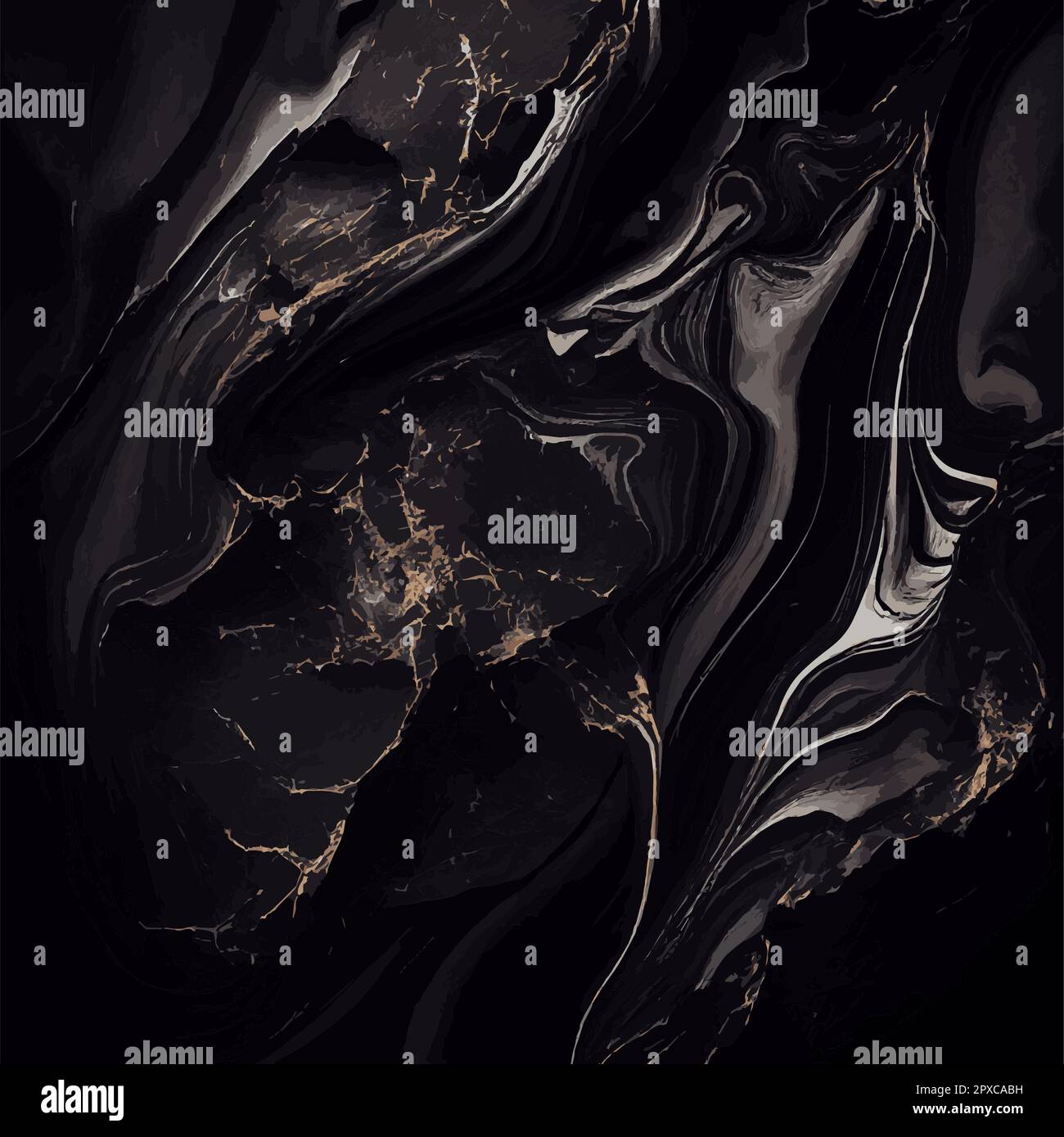Black marble texture design, colorful dark marble surface, curved ...