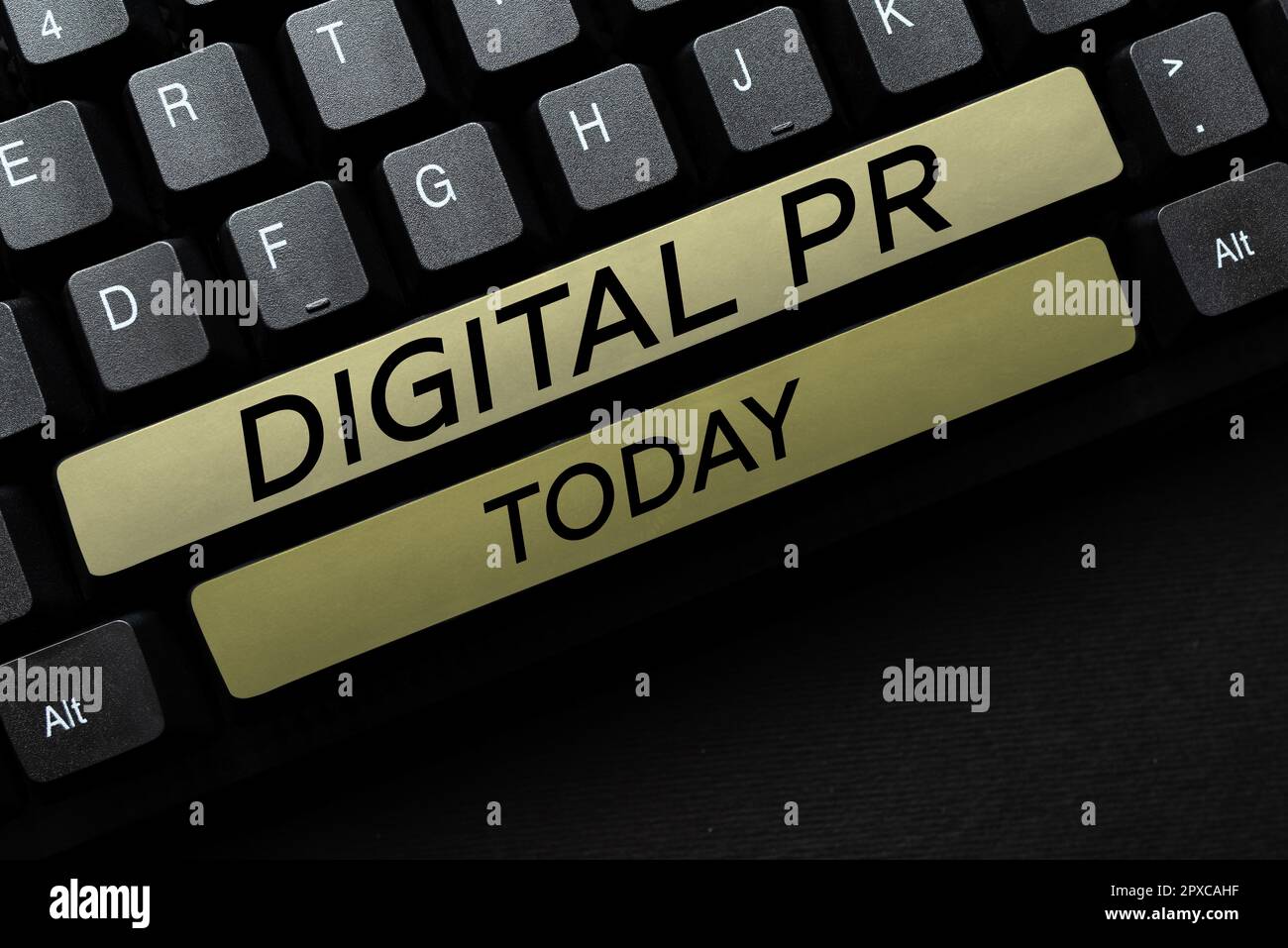 Text sign showing Digital Pr, Internet Concept marketing strategy used ...