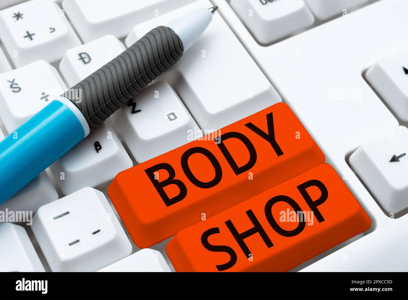 Inspiration showing sign Body Shop, Business overview a shop where ...