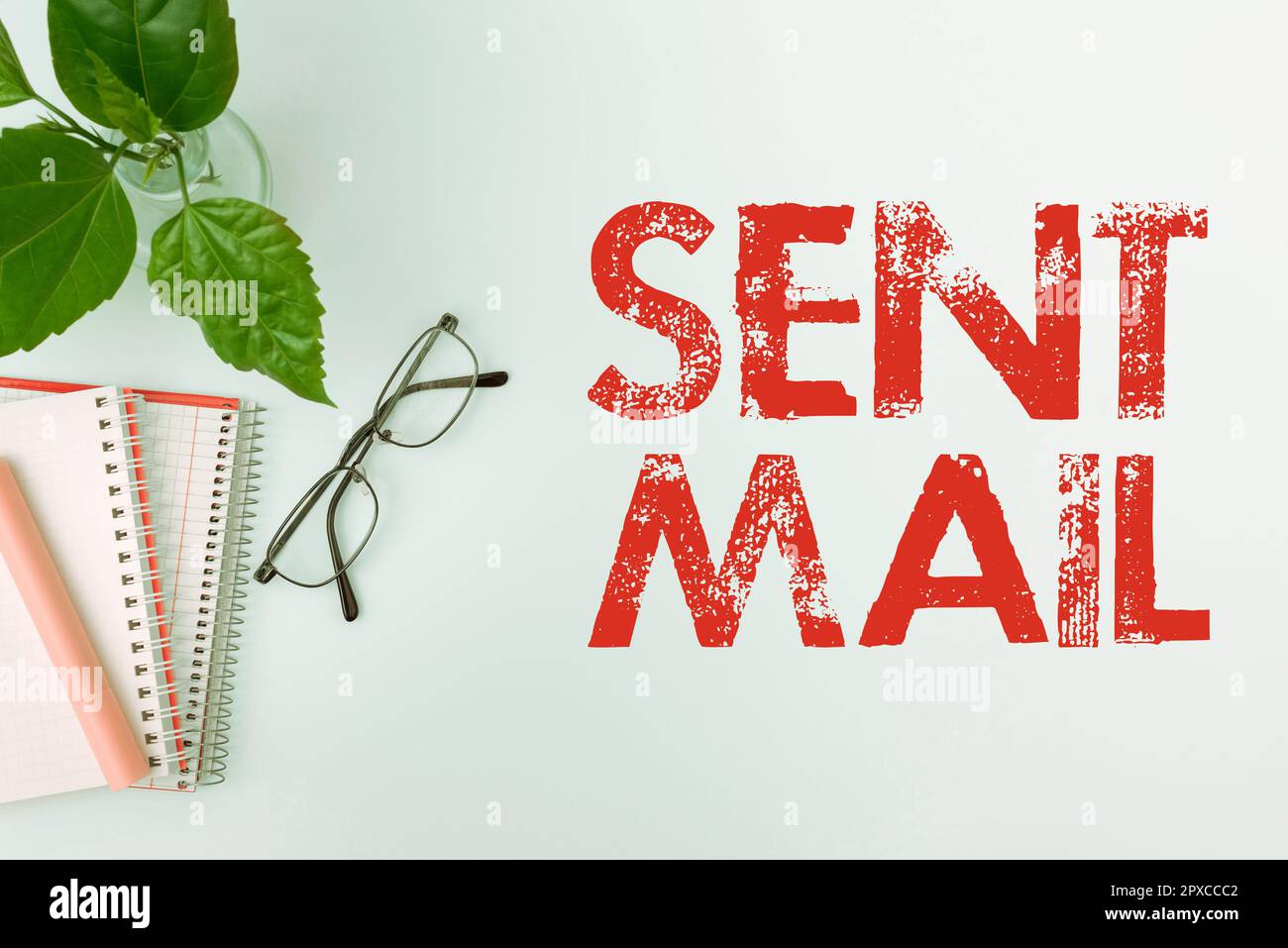 Conceptual display Sent Mail, Internet Concept Event where a letter to ...