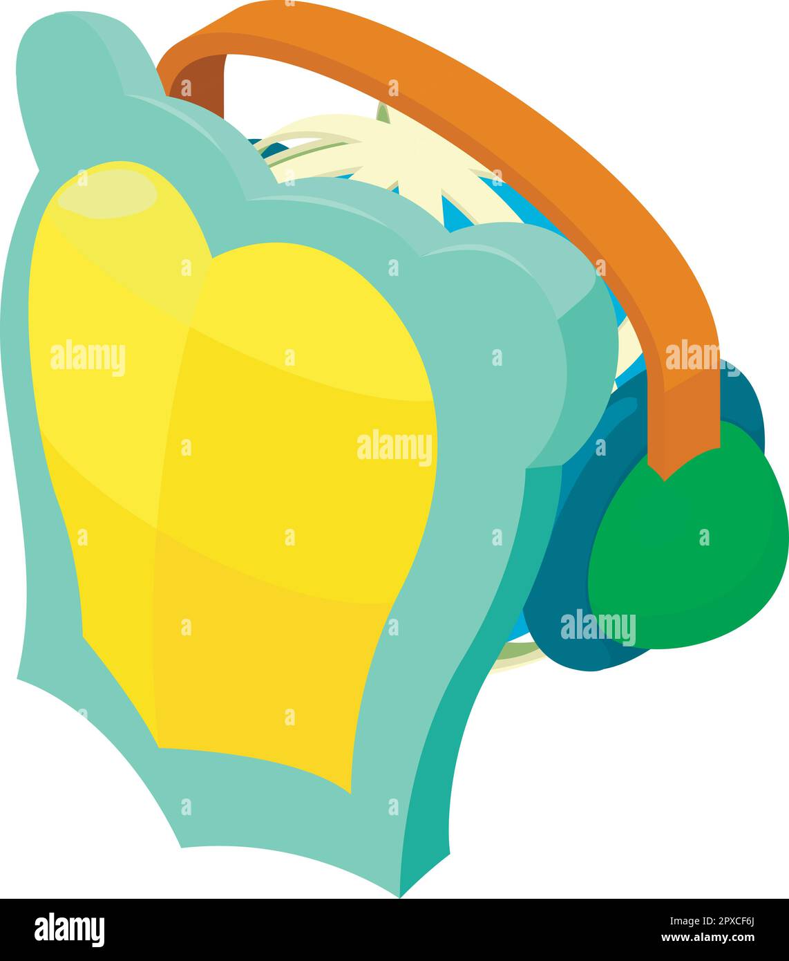 German shield icon isometric vector. Classical german shield on globe ...