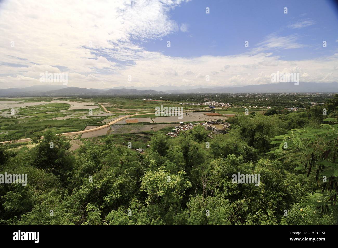 A Portuguese heritage fort near Limboto lake, Gorontalo, Indonesia ...