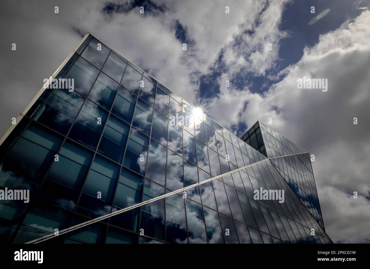 UTRECHT - Exterior of the central trade union house of trade union FNV ...