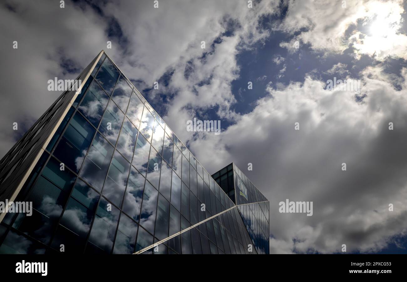 UTRECHT - Exterior of the central trade union house of trade union FNV ...