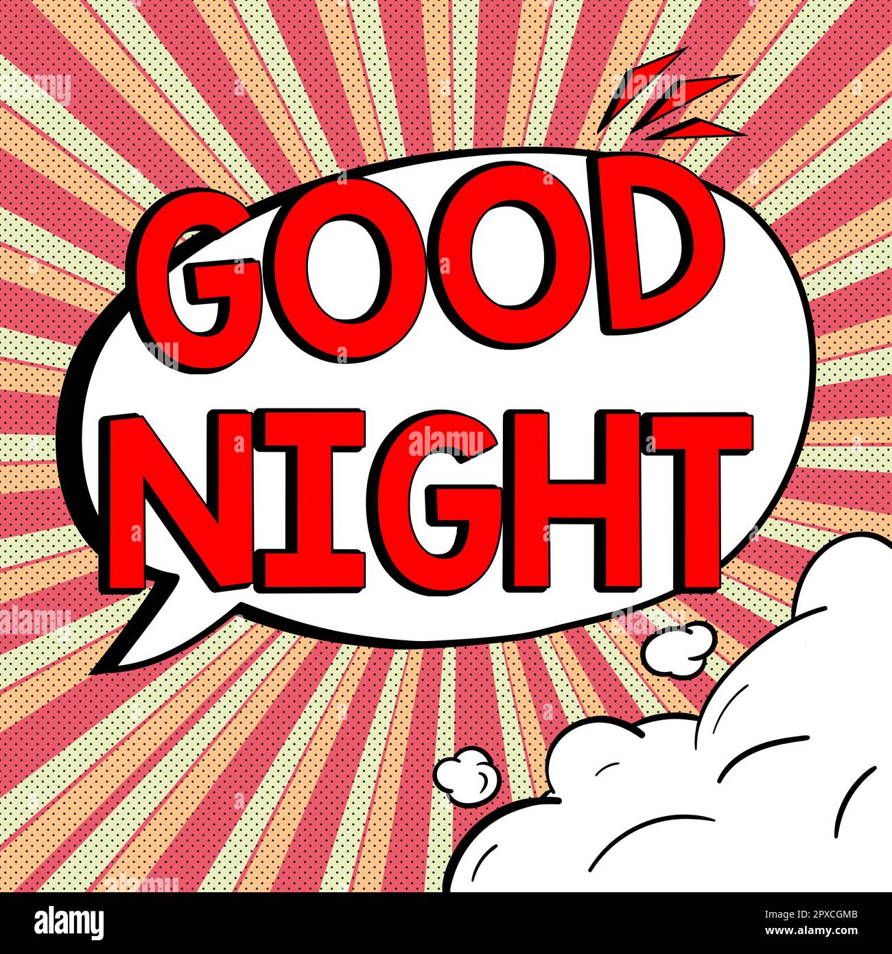 Writing displaying text Good Night, Business concept expressing good ...