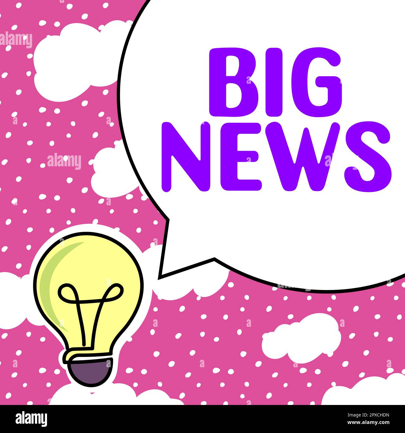 Handwriting text Big News, Internet Concept knowing actions no one ...