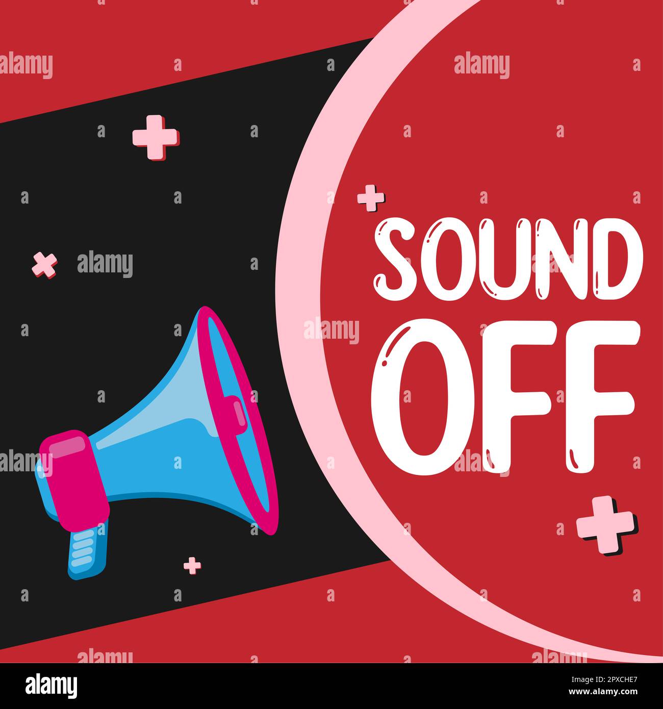 Writing displaying text Sound Off, Internet Concept To not hear any ...