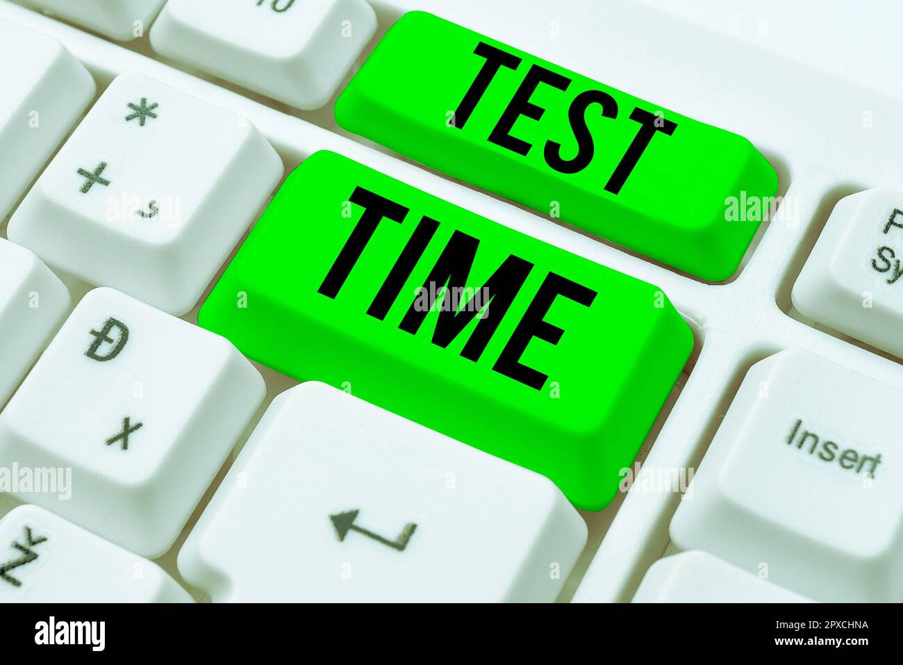 Conceptual caption Test Time, Conceptual photo Moment to take an ...