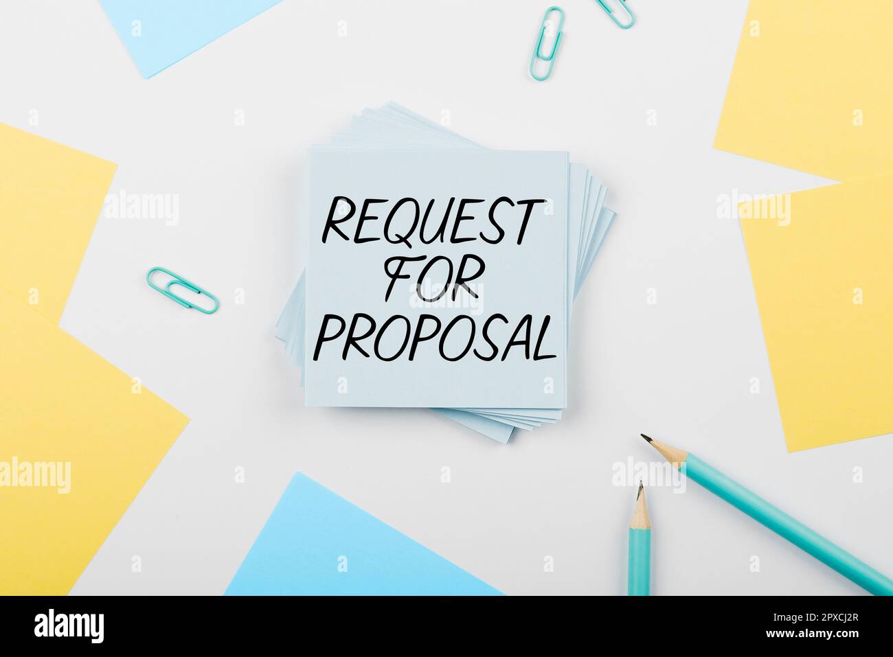 Handwriting text Request For Proposal, Conceptual photo document ...