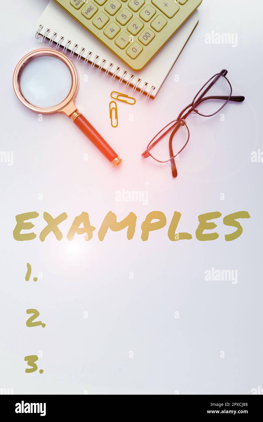 Conceptual display Examples, Word for photo Sample Model to follow ...