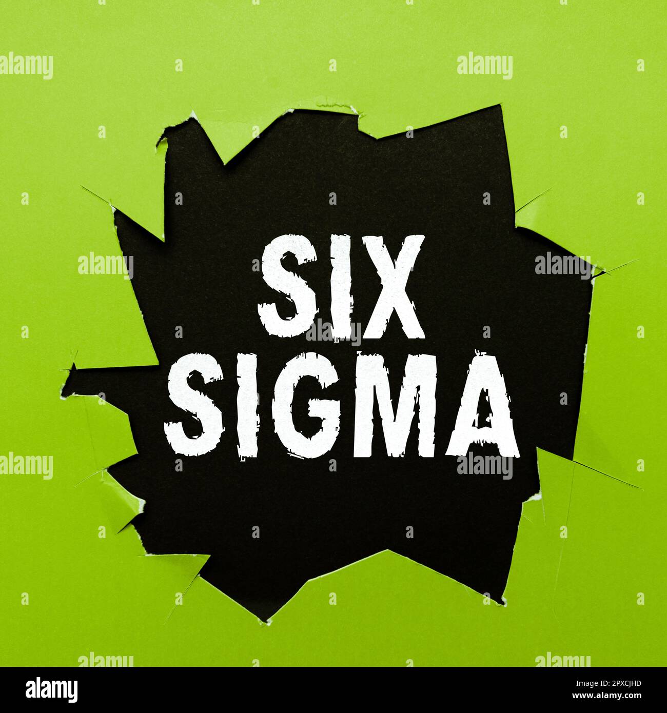 Inspiration showing sign Six Sigma, Concept meaning management ...