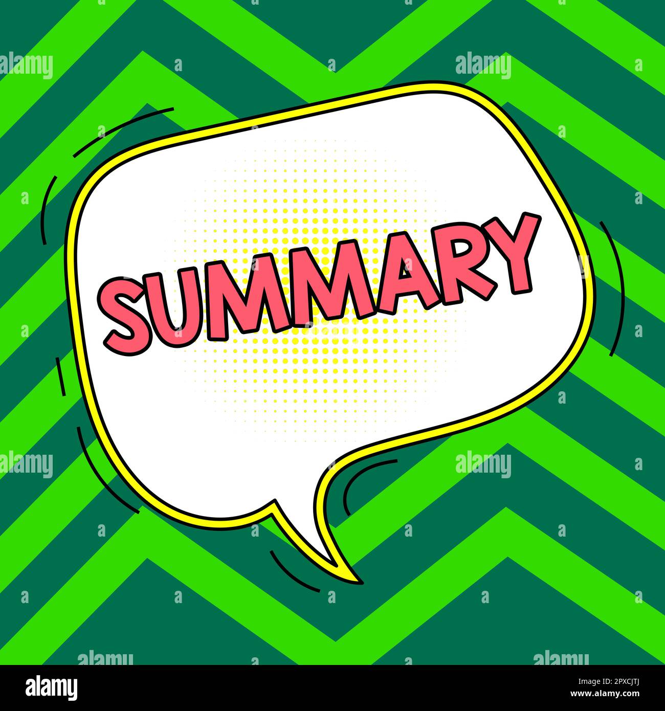 Handwriting text Summary, Business overview Brief Statement Abstract ...