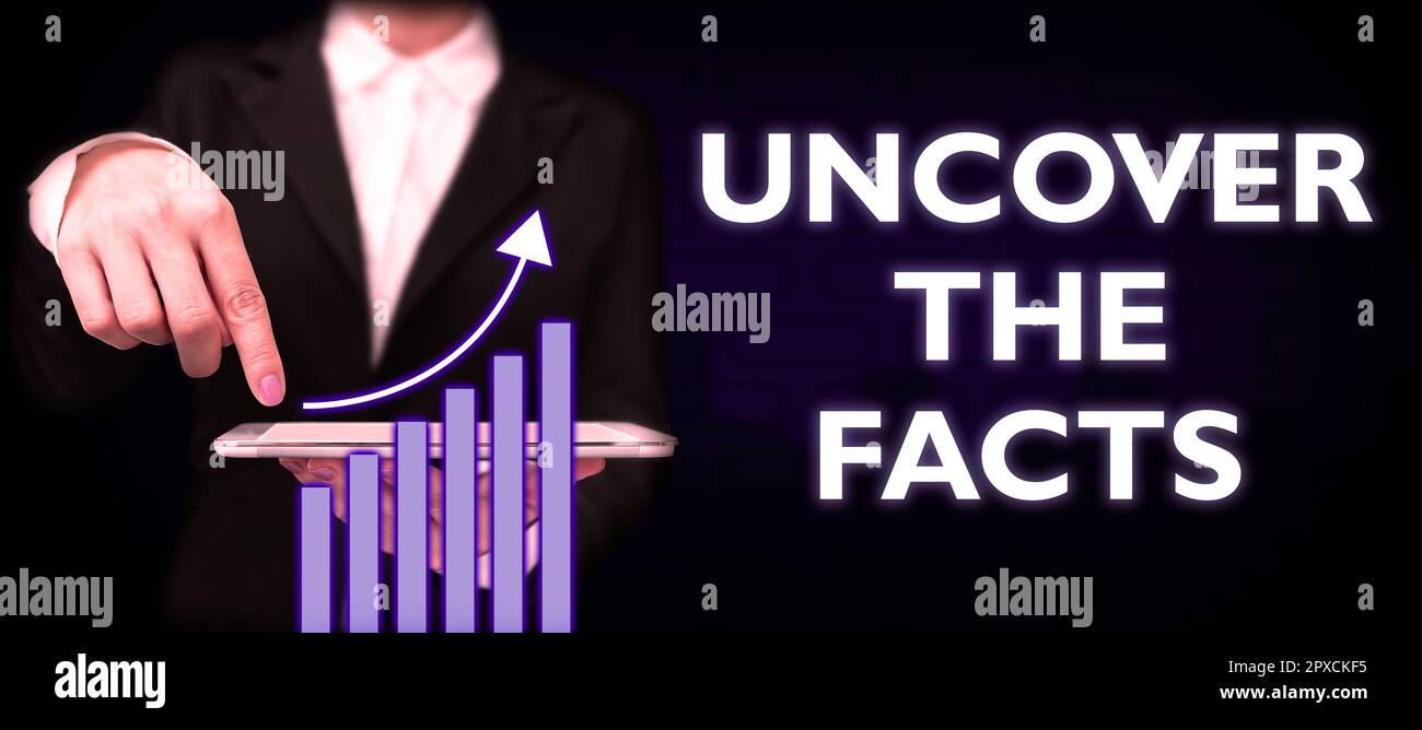 Writing displaying text Uncover The Facts, Business concept Find the ... Writing displaying text Uncover The Facts, Business concept Find the ...