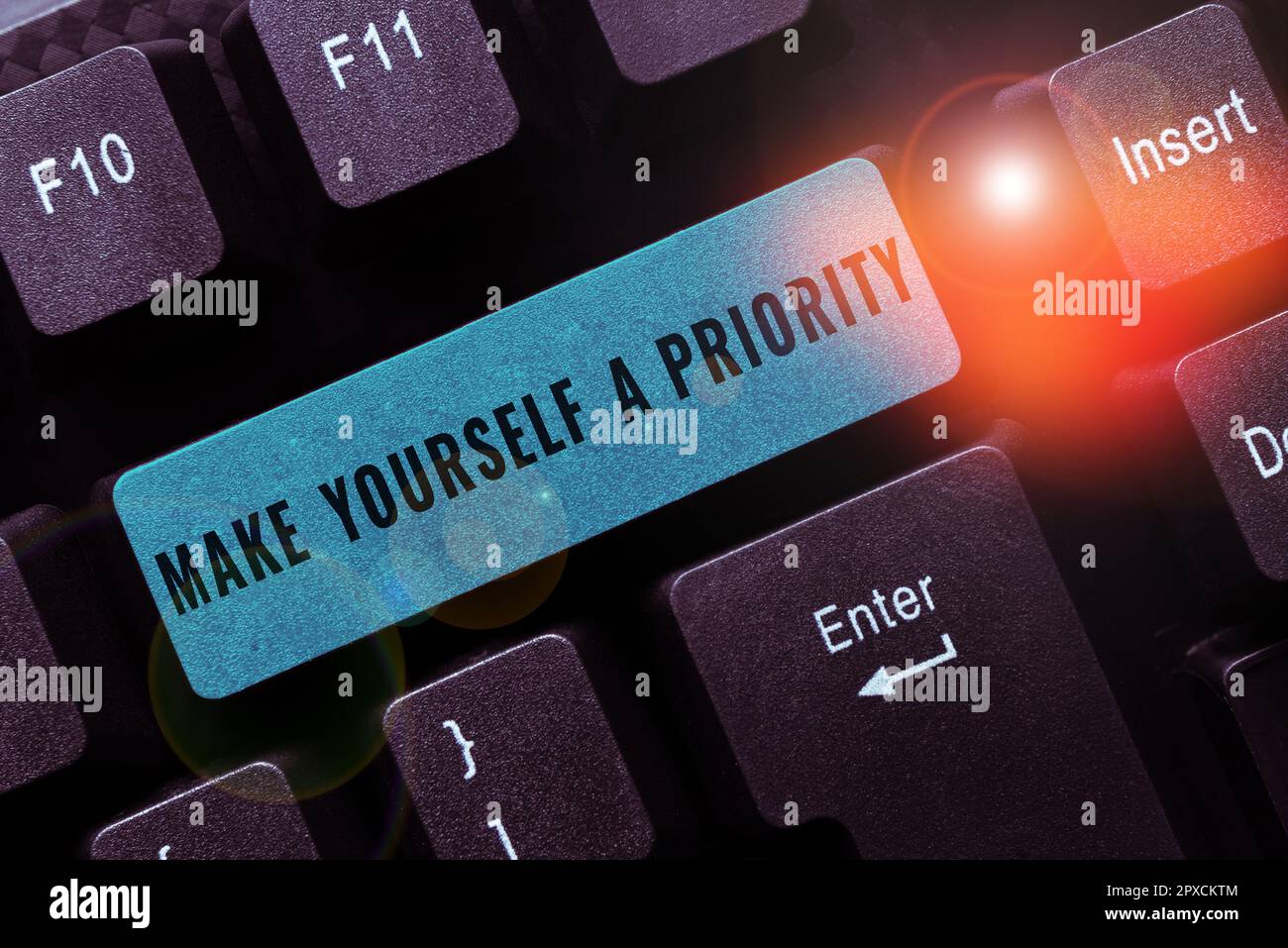 Inspiration showing sign Make Yourself A Priority, Business idea Think ...