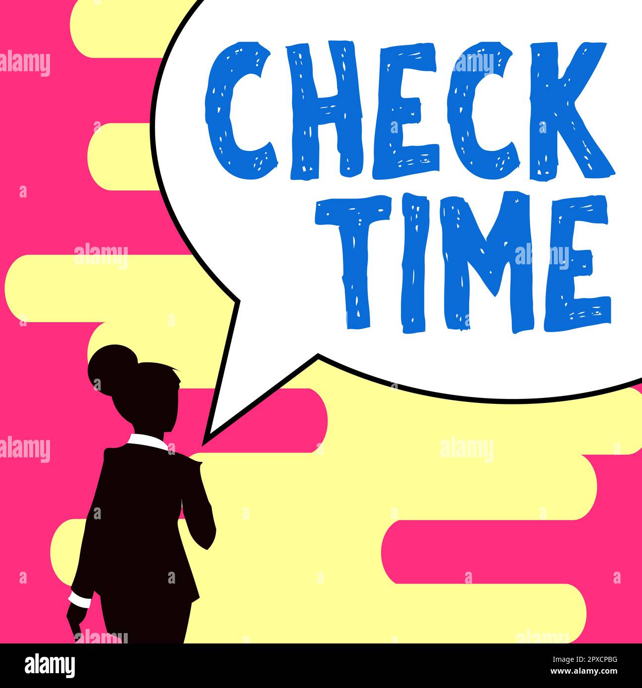 Writing displaying text Check Time, Conceptual photo instance of ...