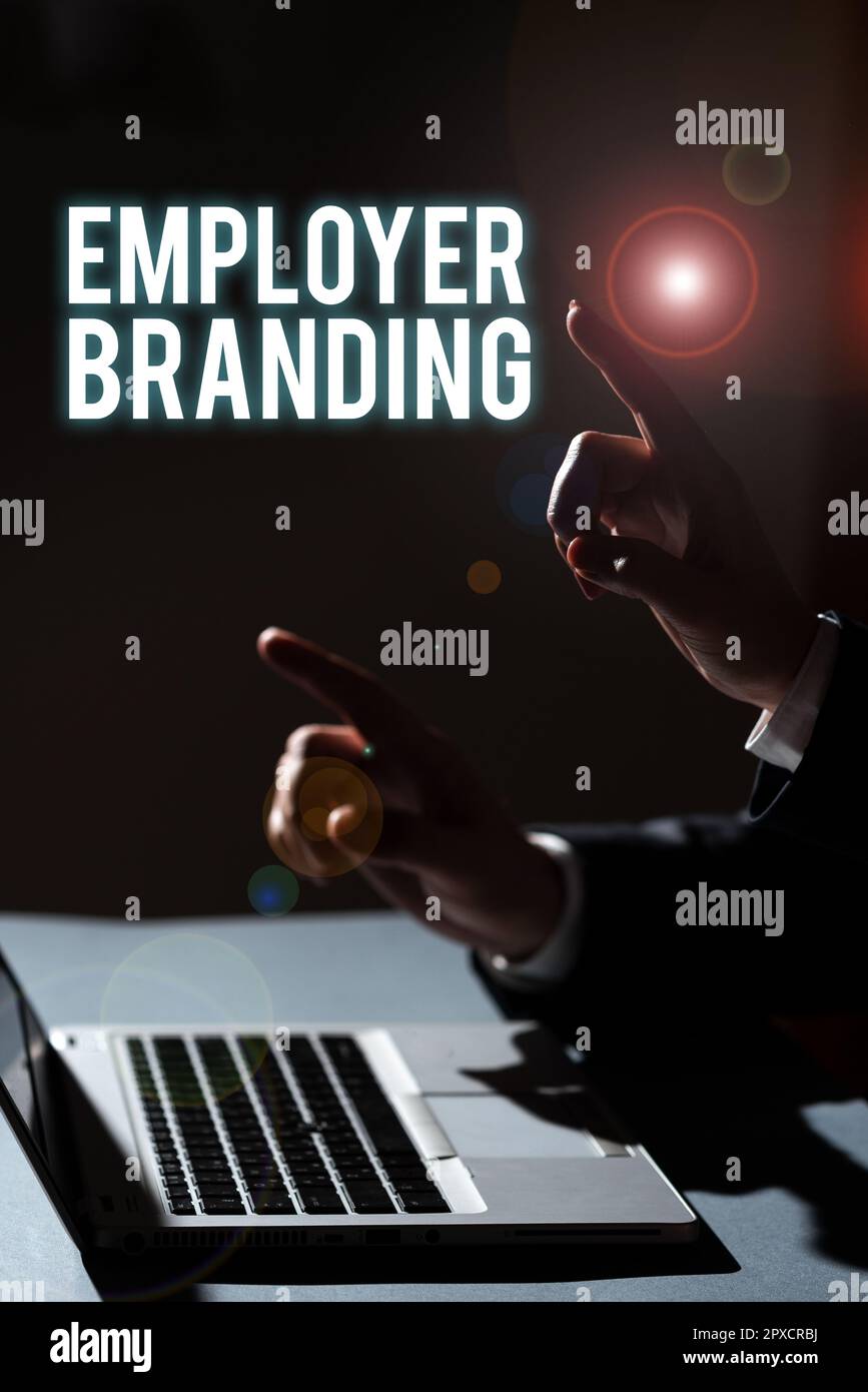 Conceptual caption Employer Branding, Business idea Process of ... Conceptual caption Employer Branding, Business idea Process of ...