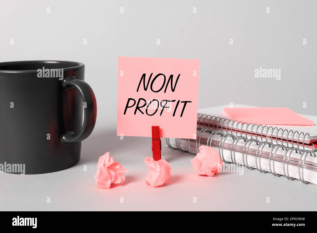 Conceptual display Non Profit, Business concept type of organization ...