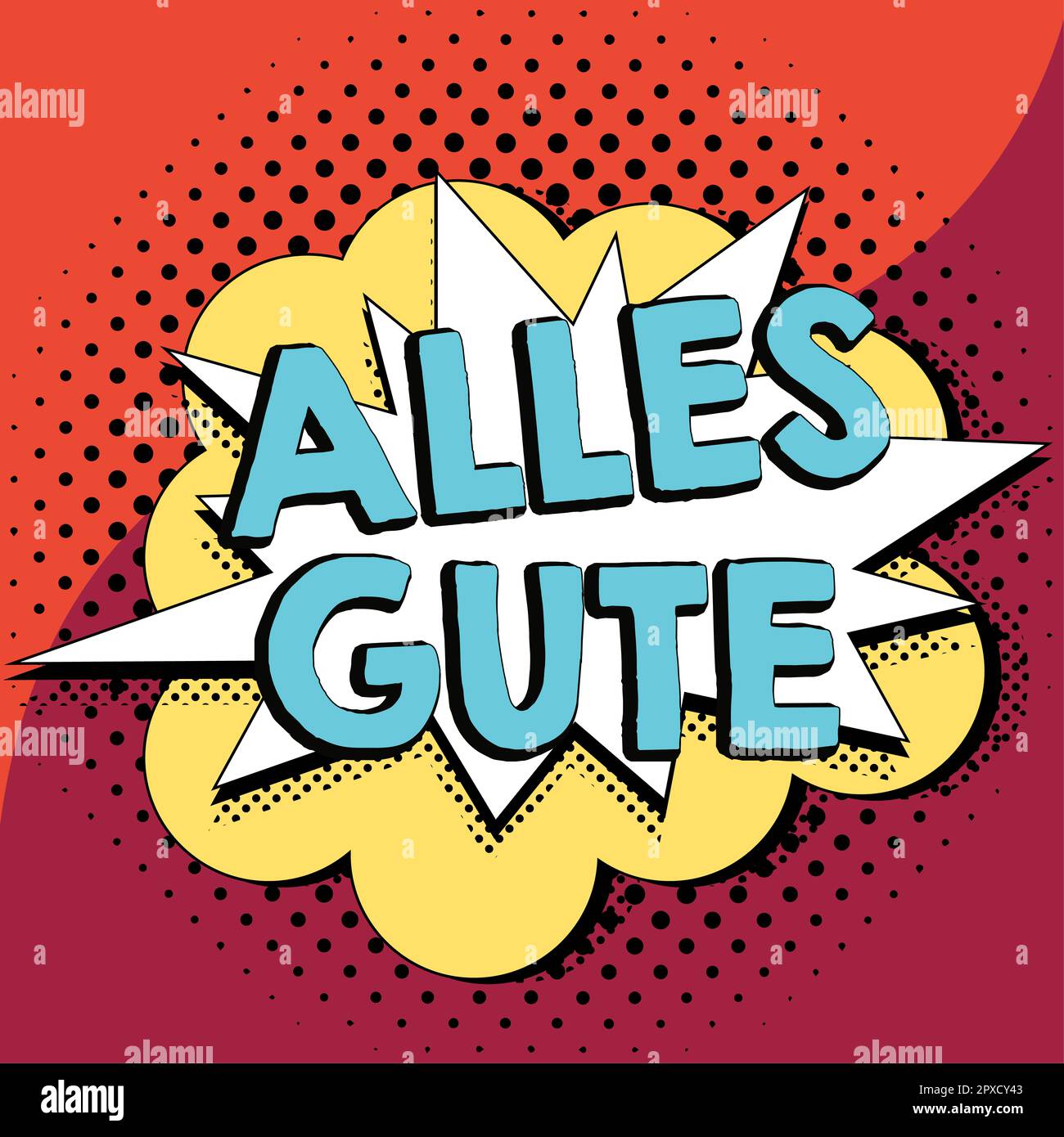 Inspiration showing sign Alles Gute, Business showcase german ...