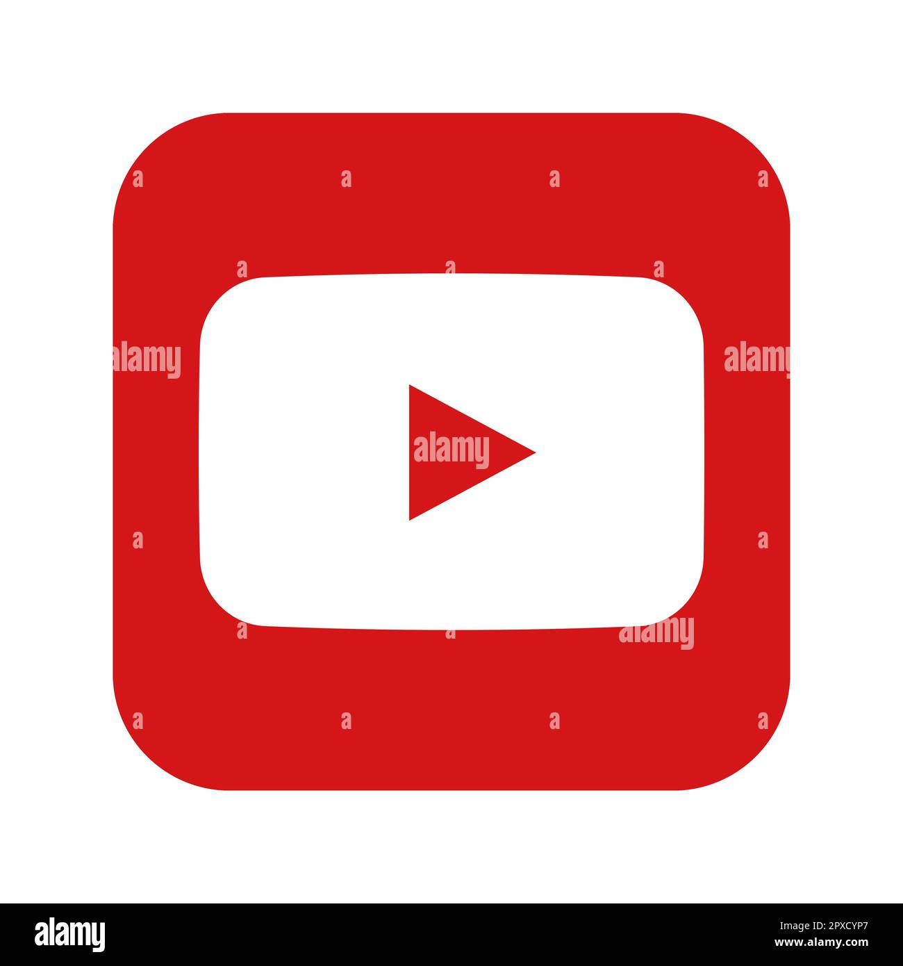 Youtube social network background Stock Vector Images - Alamy