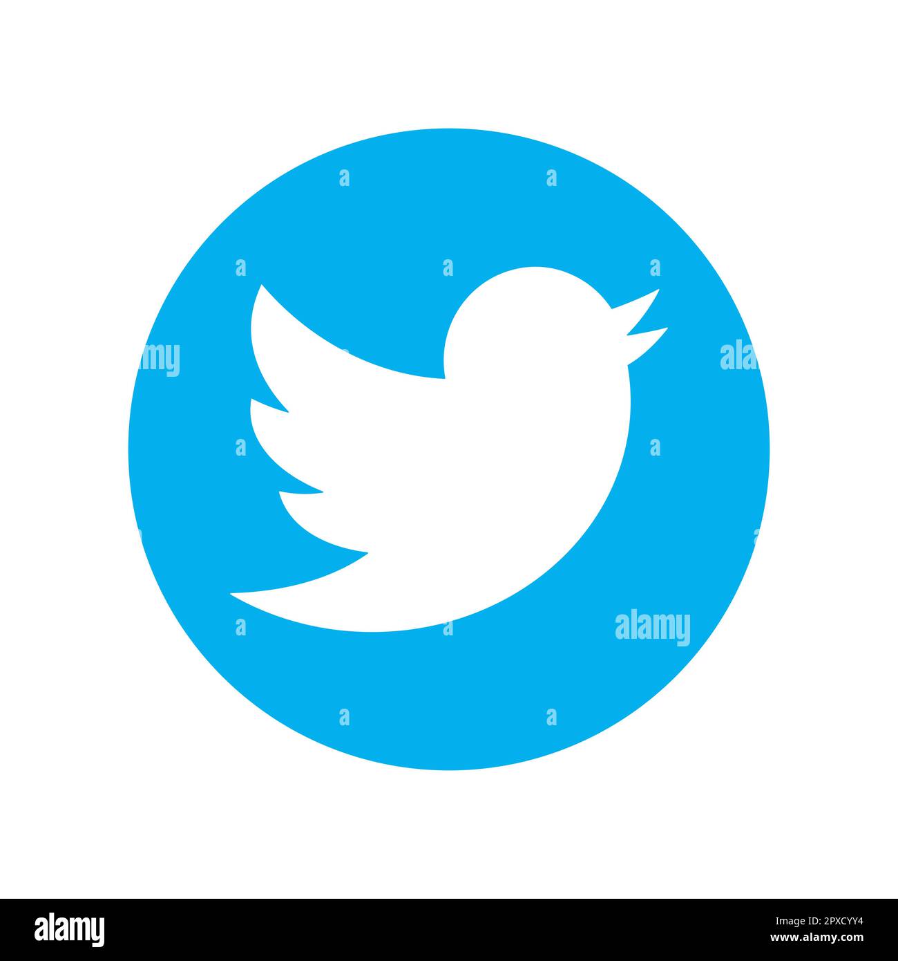 Vinnytsia, Ukraine - April 29, 2023. Popular social media logo Twitter ...