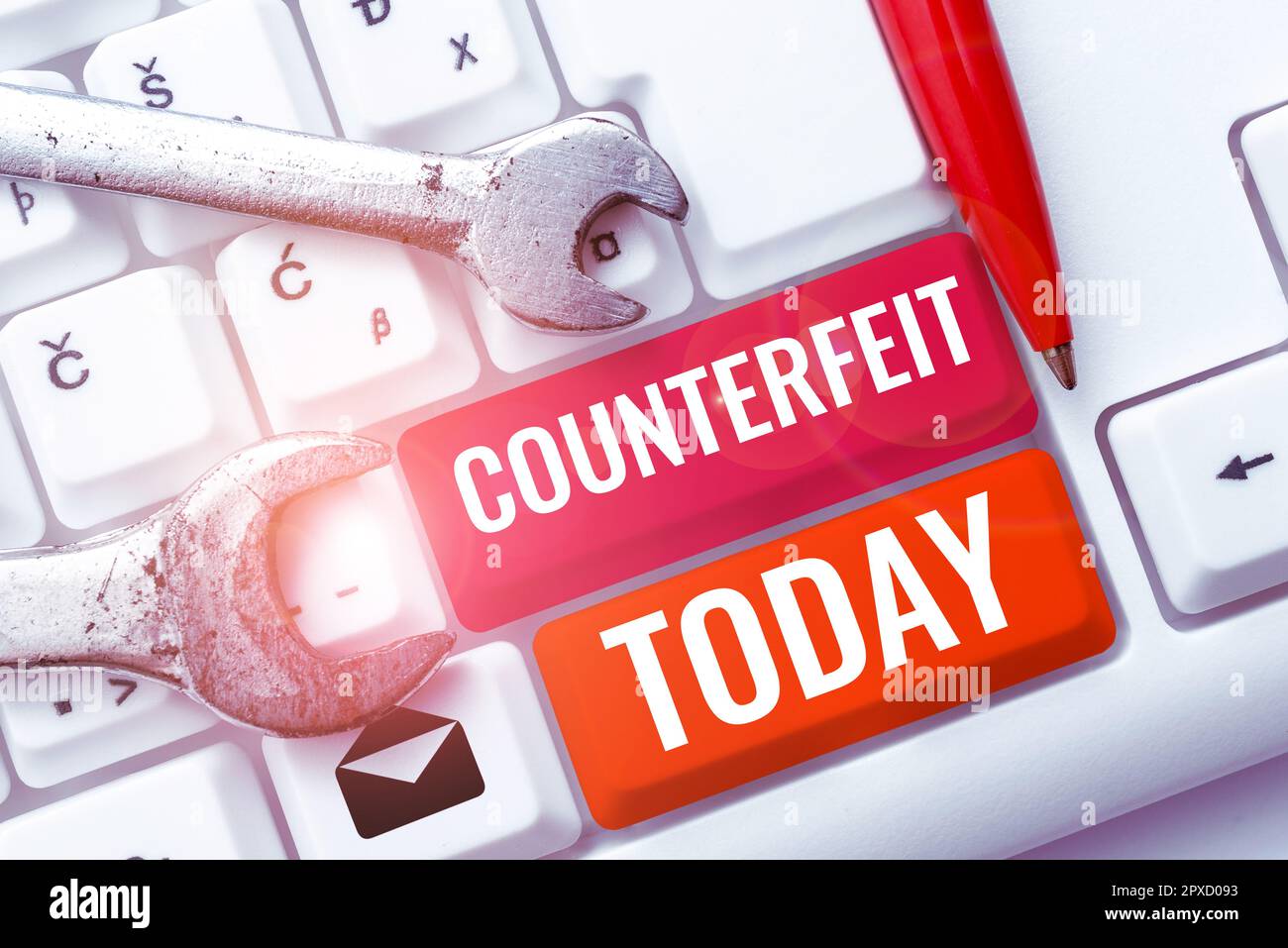 Inspiration showing sign Counterfeit, Business overview made in ...