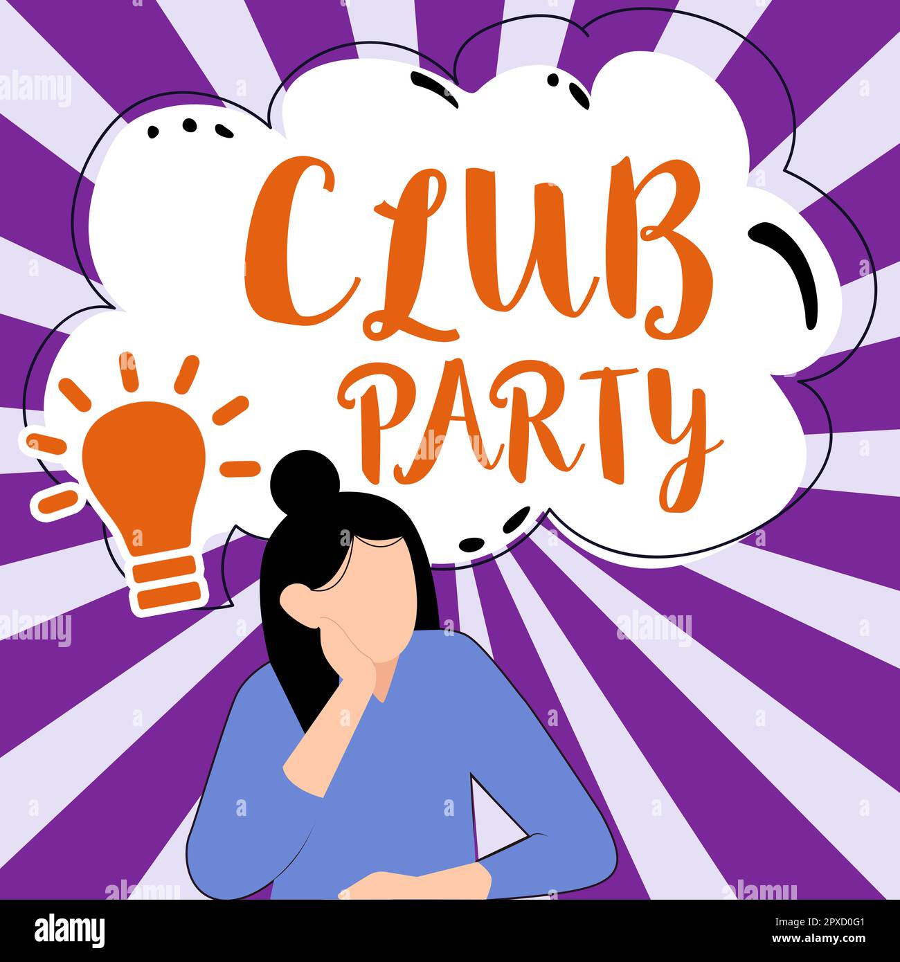 Inspiration showing sign Club Party, Concept meaning social gathering ...