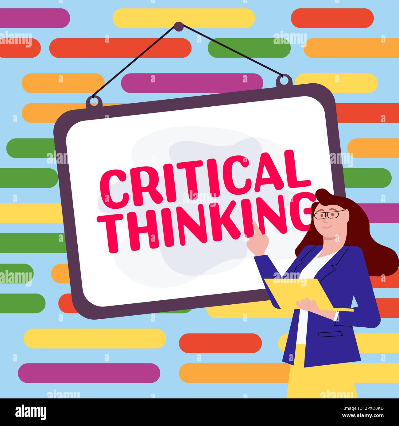 Text showing inspiration Critical Thinking, Conceptual photo sequence ...