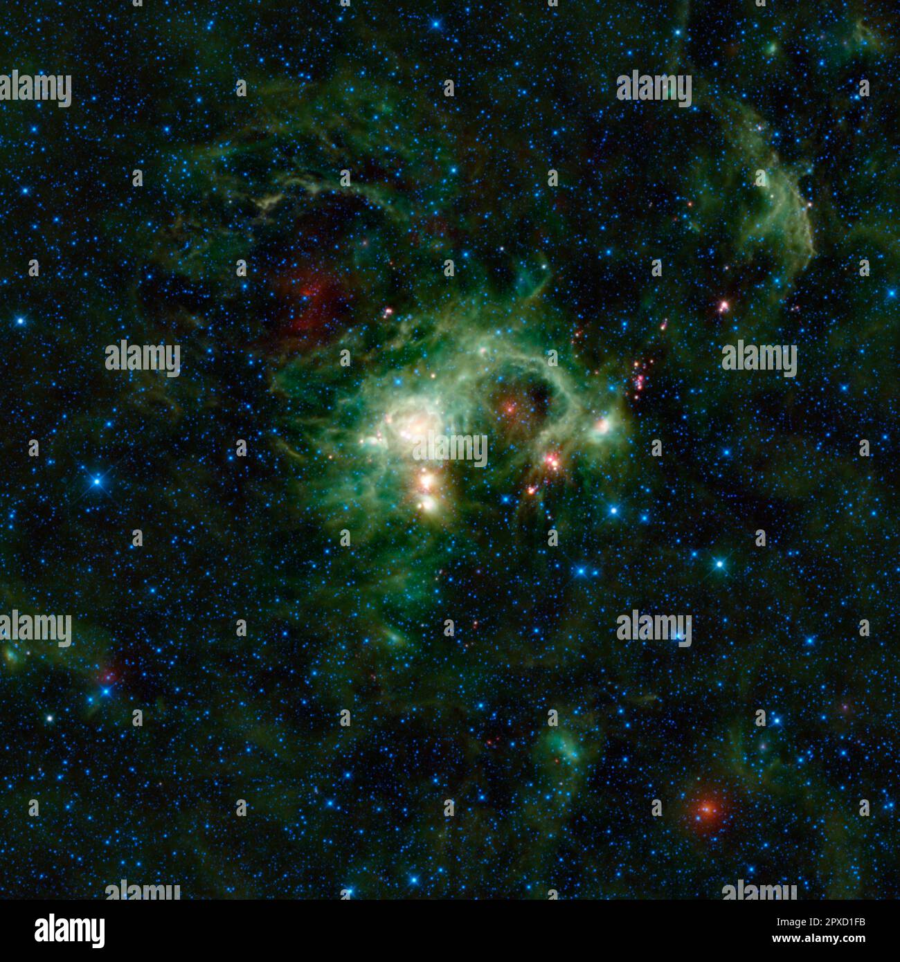 In the Perseus spiral arm of the Milky Way galaxy, opposite the ...