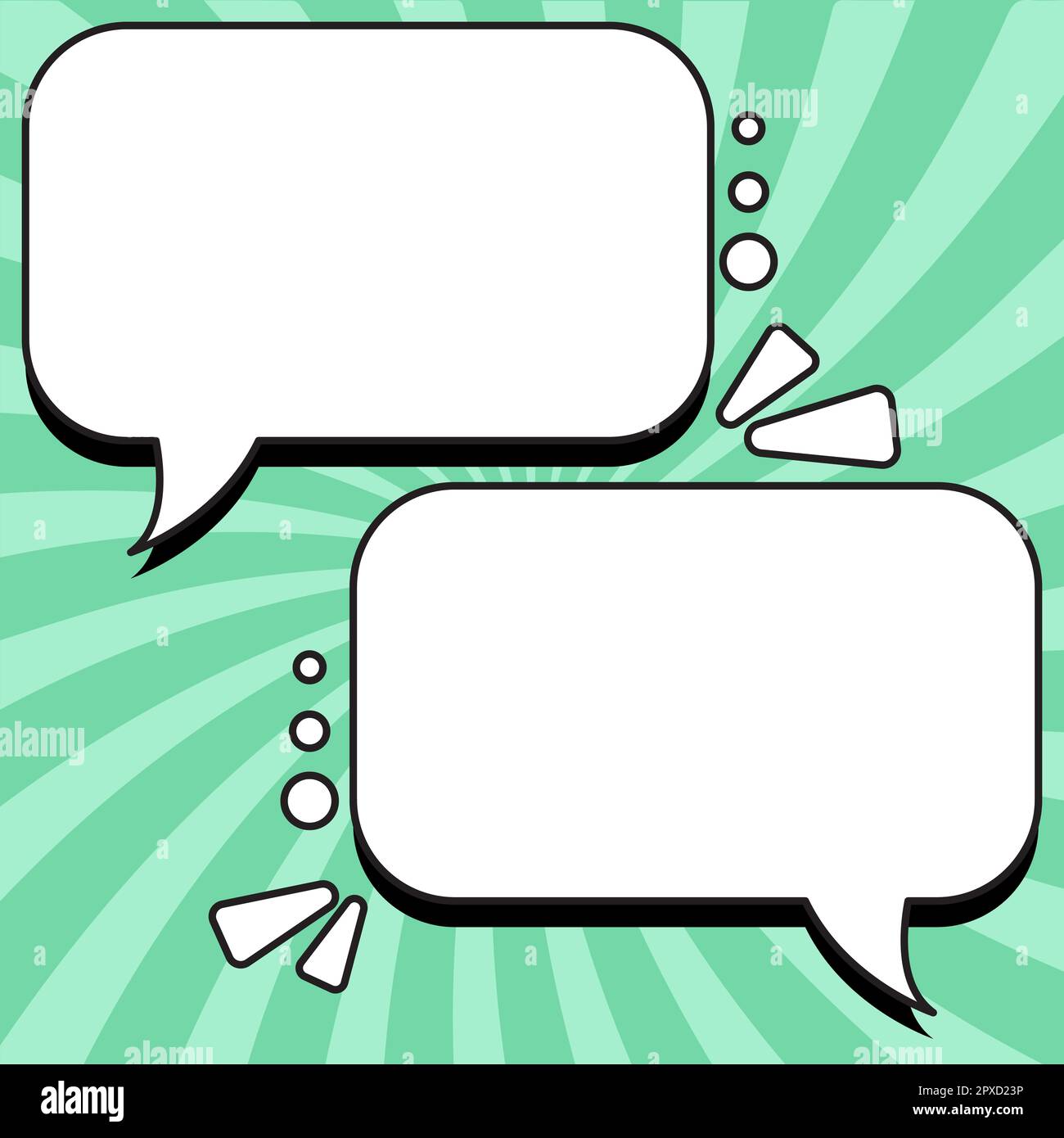 Speech Bubble With Copy Space Over Background. Template Framework For ...