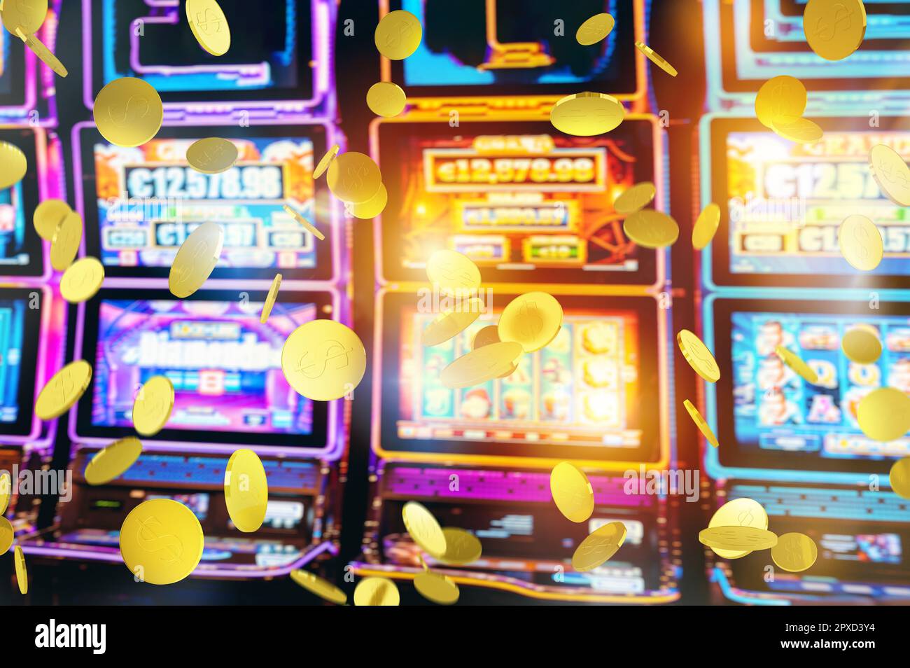 Games of chance and skill hi-res stock photography and images - Alamy