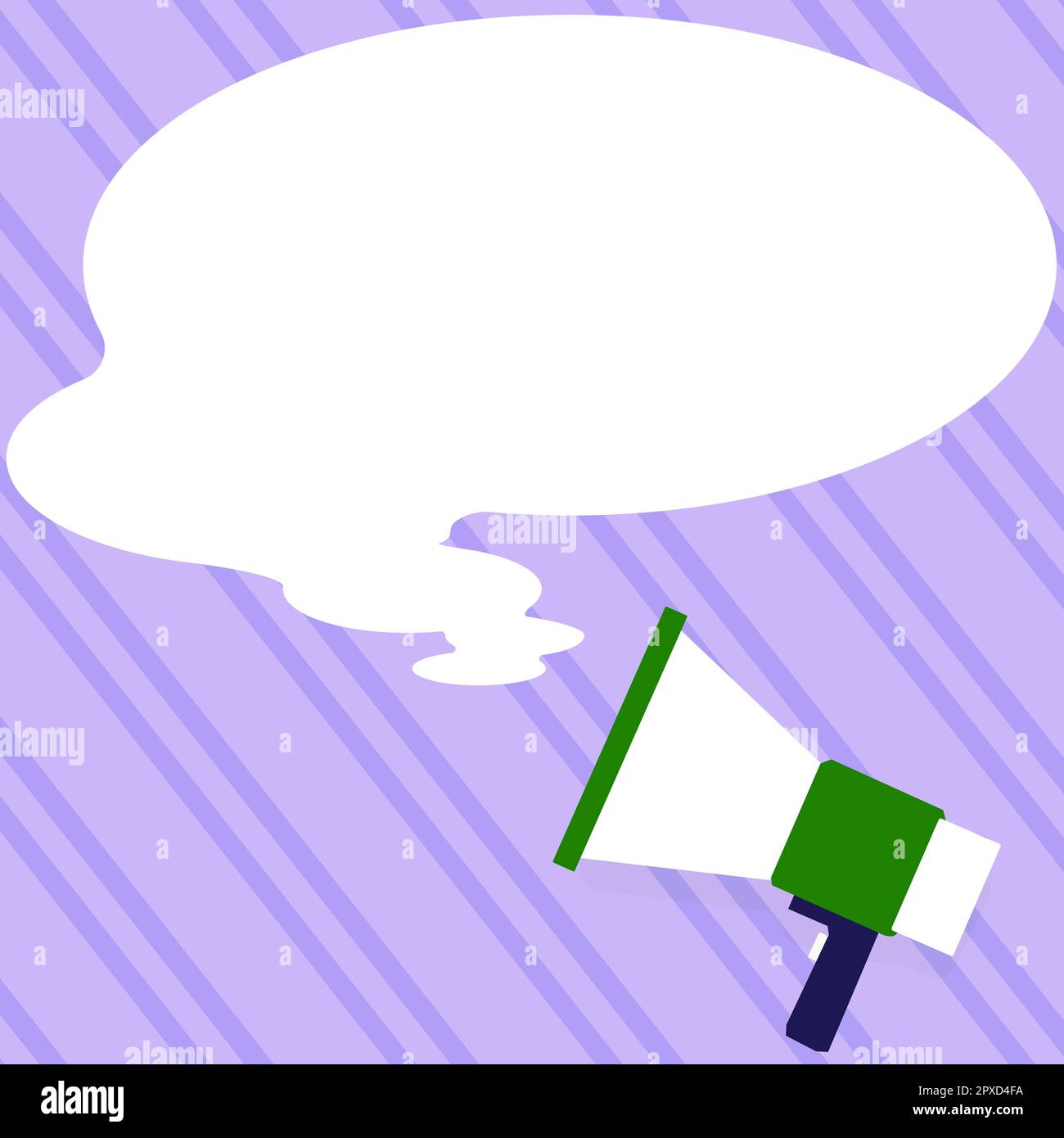 Colleague Speech Balloon Presenting Fresh And Important News Messages ...