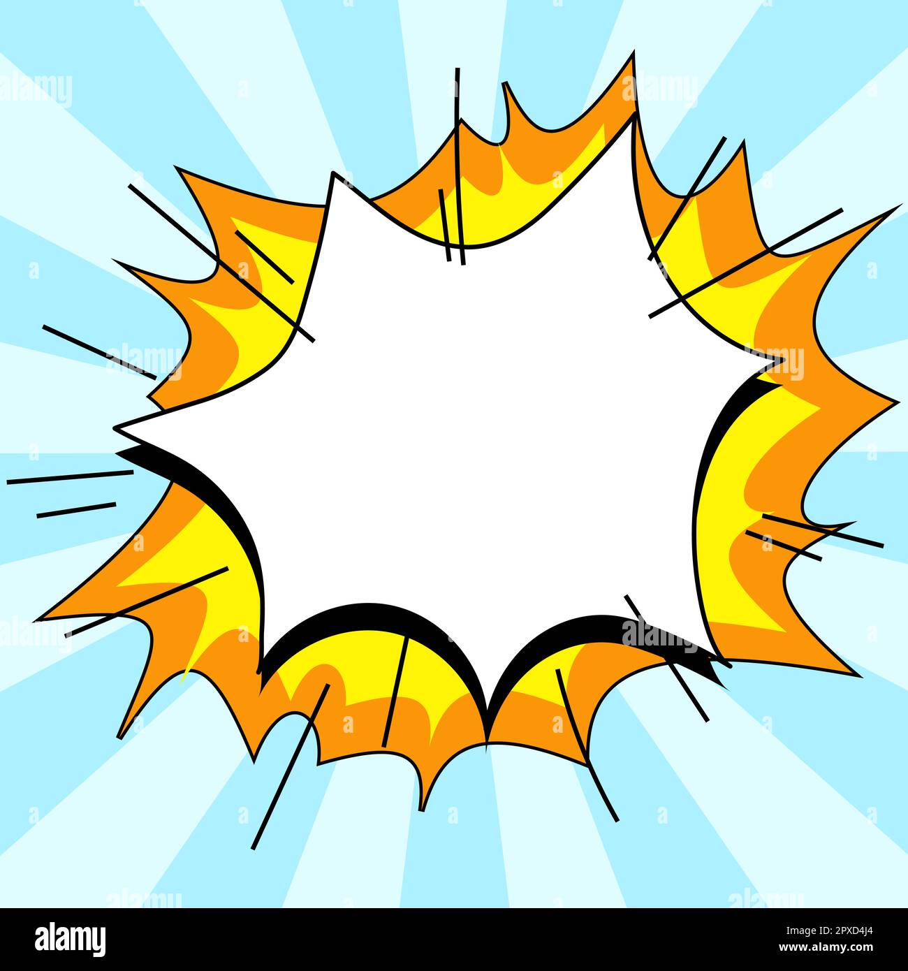 Comics Design Frames. Photo Frame Set With Explosion For Add Collage ...