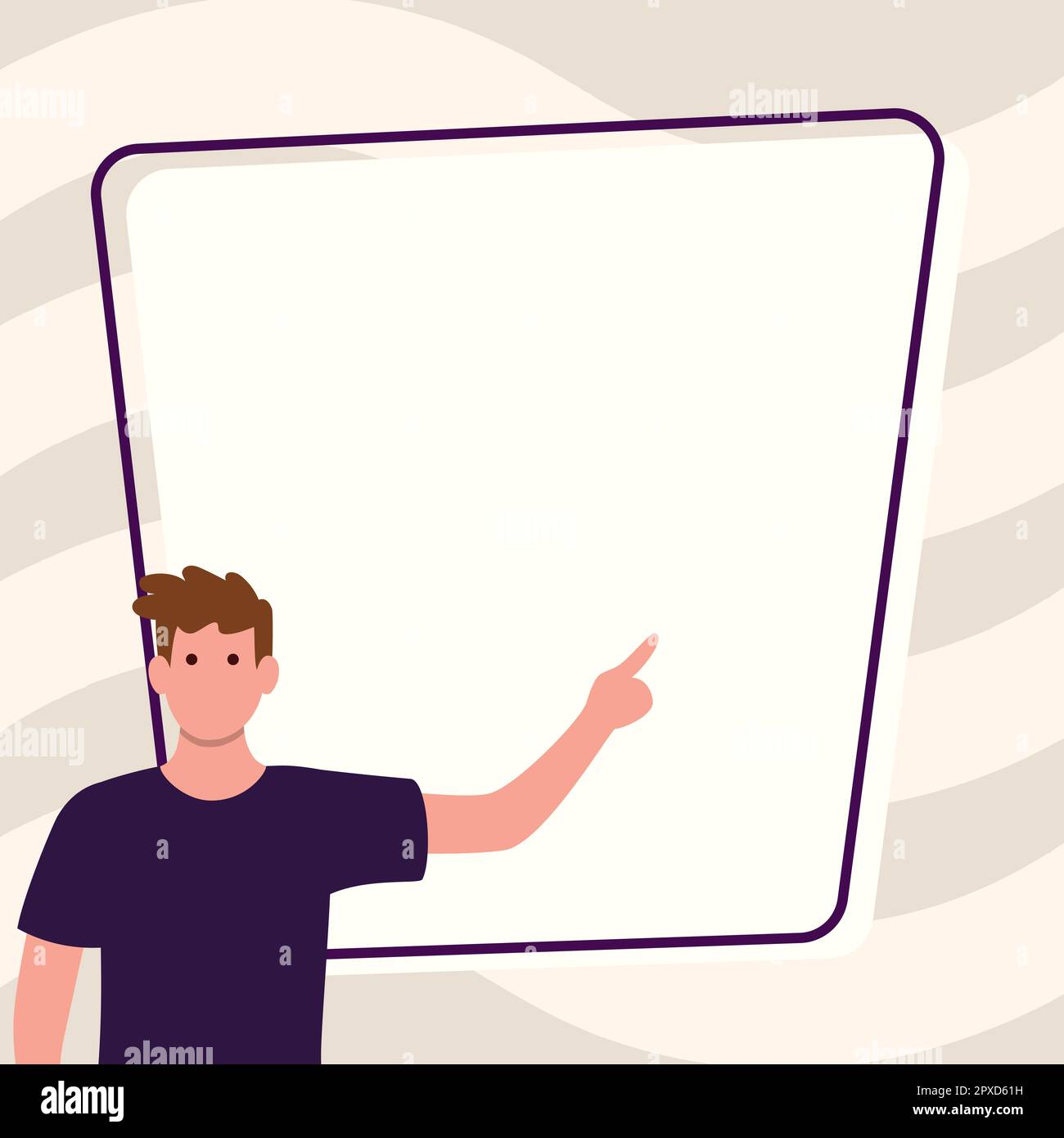 Man shows information on whiteboard. Finger pointing to table with ...