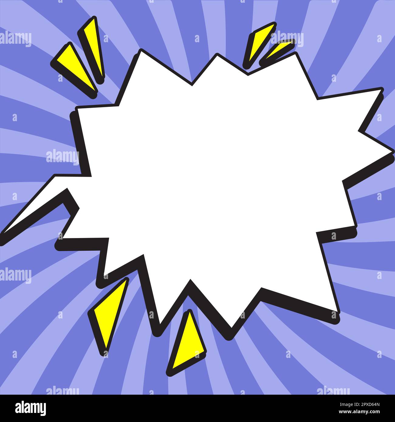 Speech Bubble With Copy Space Over Background. Template Framework For ...