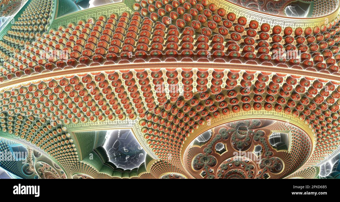 the surface of an alien planet under an alien sun 3d rendering Stock ...