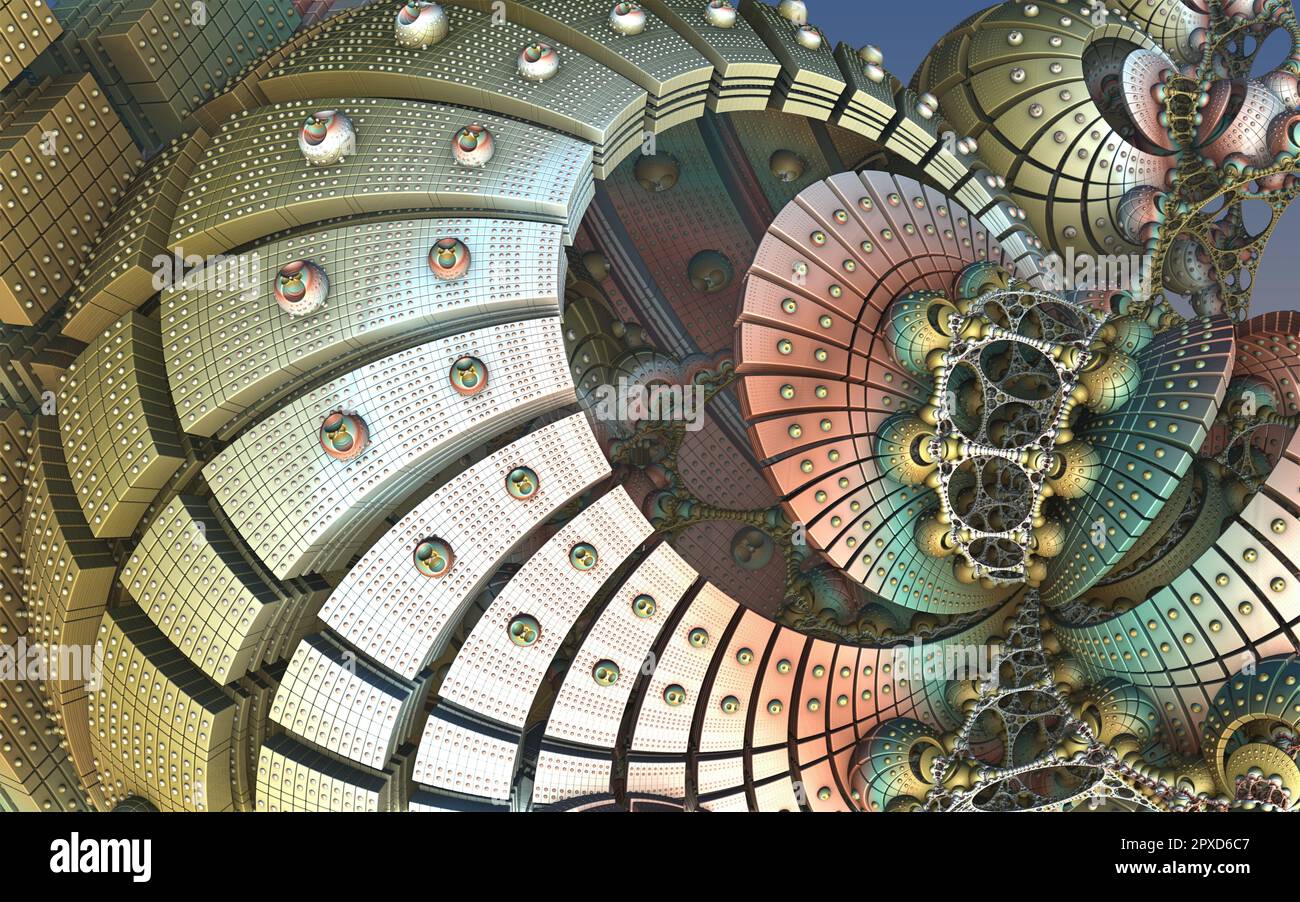 the surface of an alien planet under an alien sun 3d rendering Stock ...