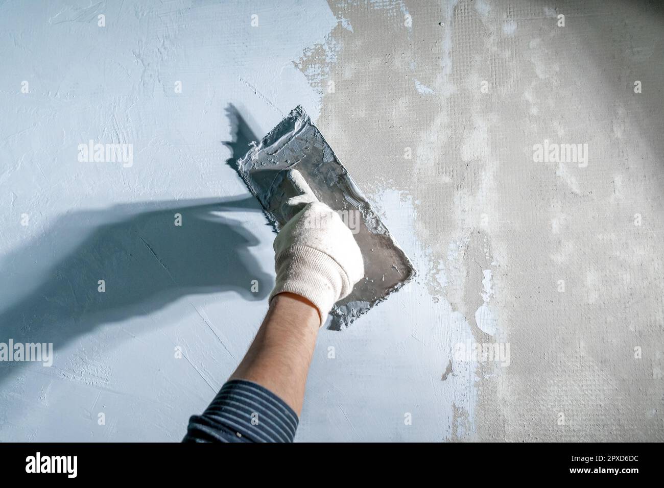 application to the wall of water protection Stock Photo - Alamy