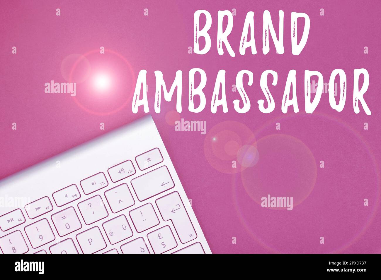 Hand writing sign Brand Ambassador, Word for agent accredited as the ...