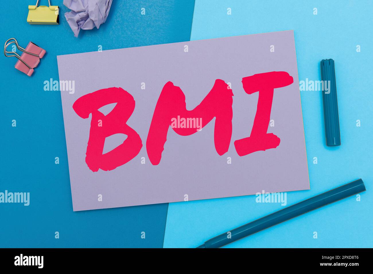 Hand writing sign Bmi, Word for Method of estimating body fat levels ...