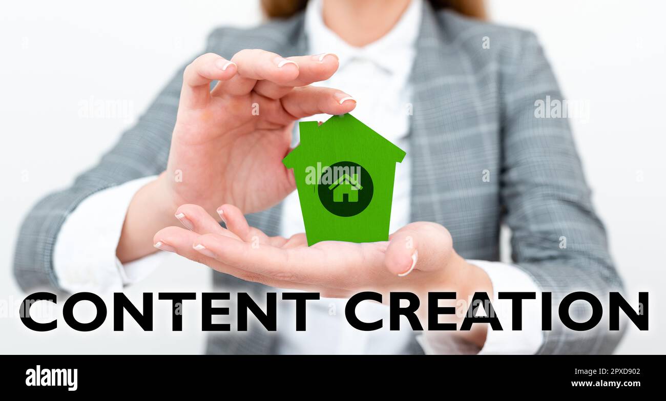 Conceptual caption Content Creation, Word Written on contribution of ...