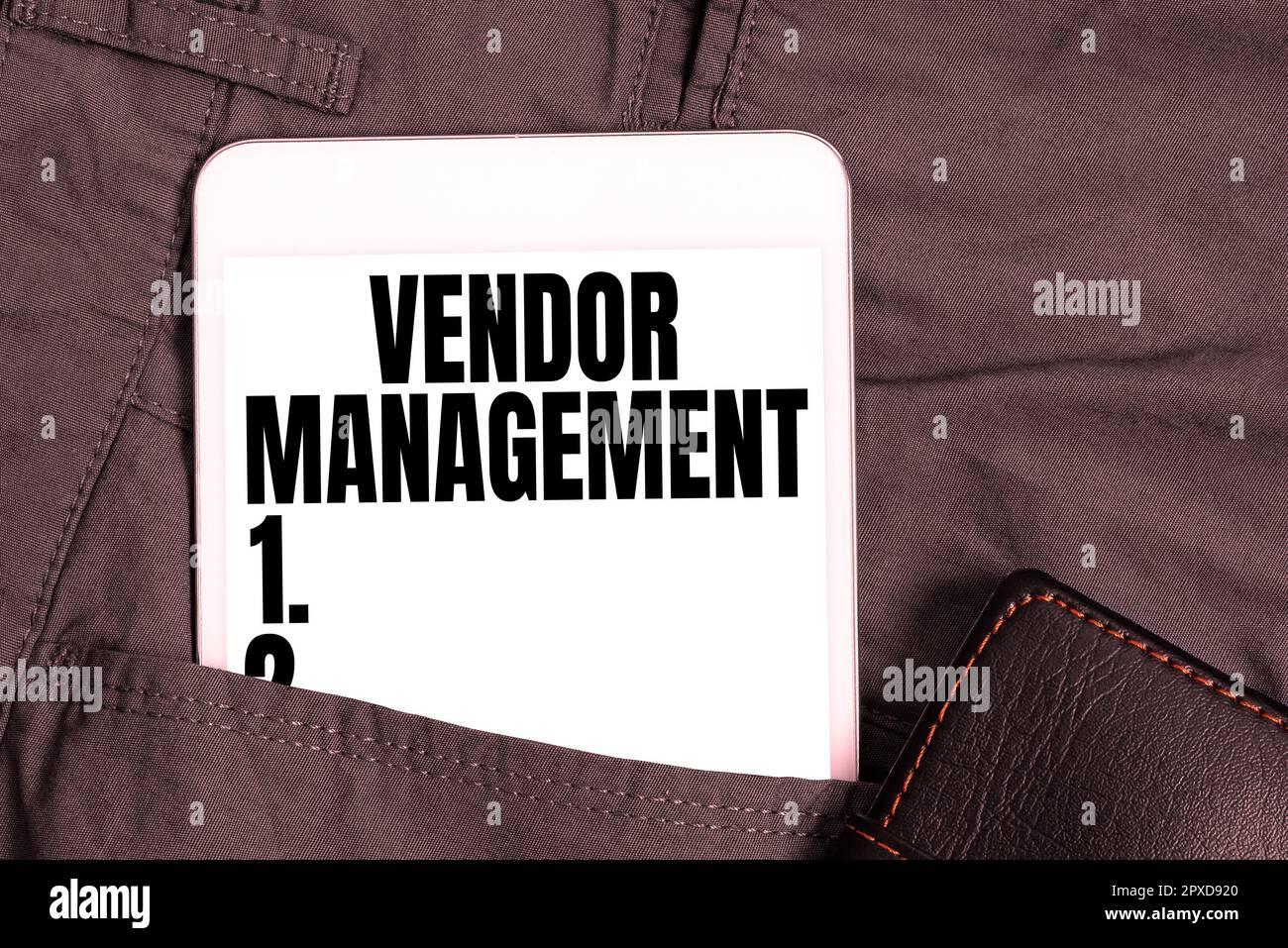 Text caption presenting Vendor Management, Business overview activities ... Text caption presenting Vendor Management, Business overview activities ...