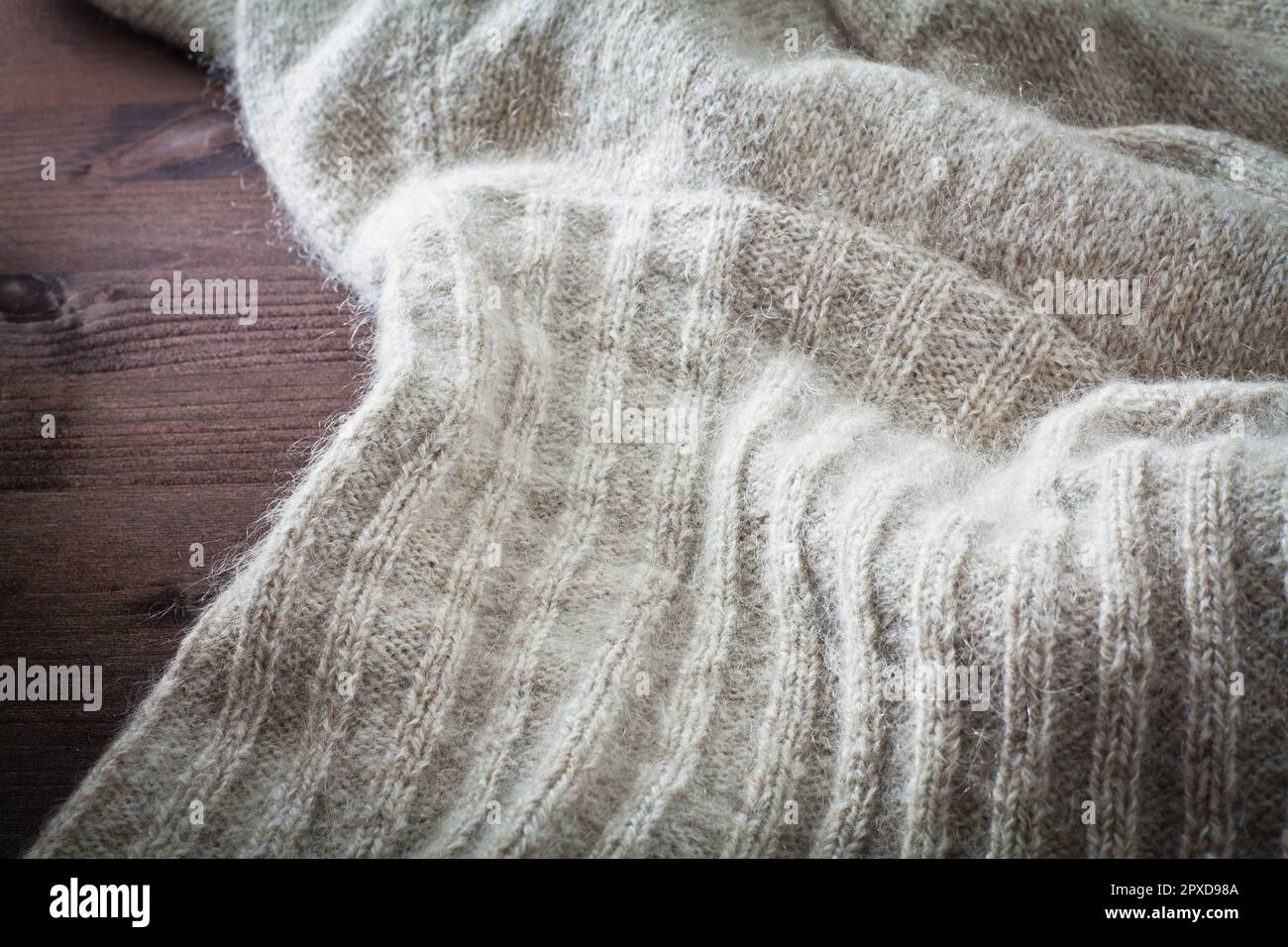 White woolen mesh sweater fashion hi-res stock photography and images ...